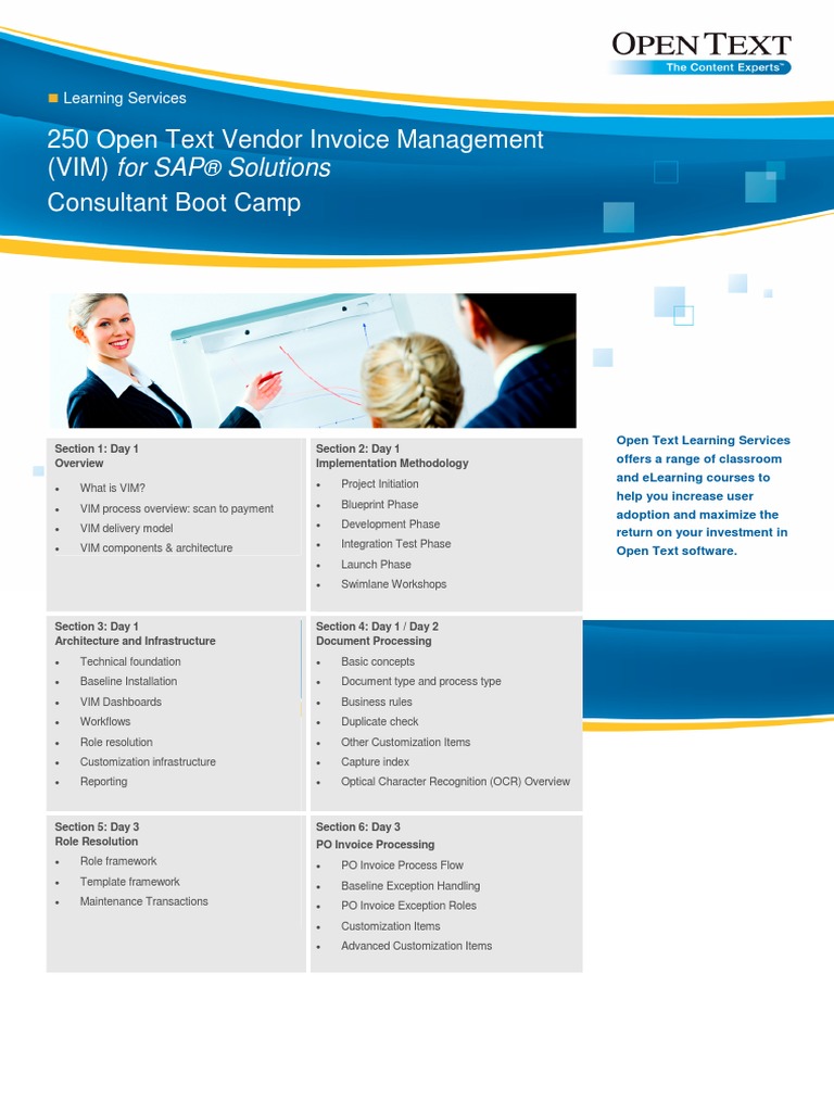 250open Text Vim For Sap Solutions Pdf Systems Engineering