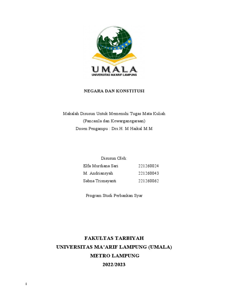 Format Makalah New | PDF