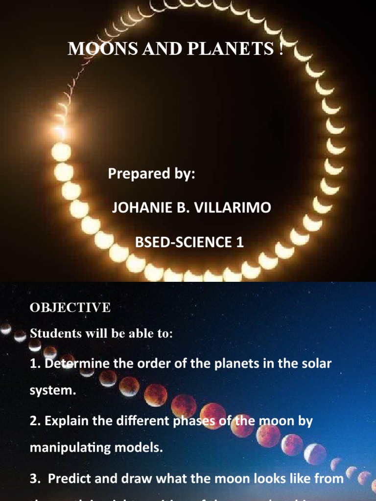 Understanding Moons and Planets | PDF | Natural Satellite | Planets