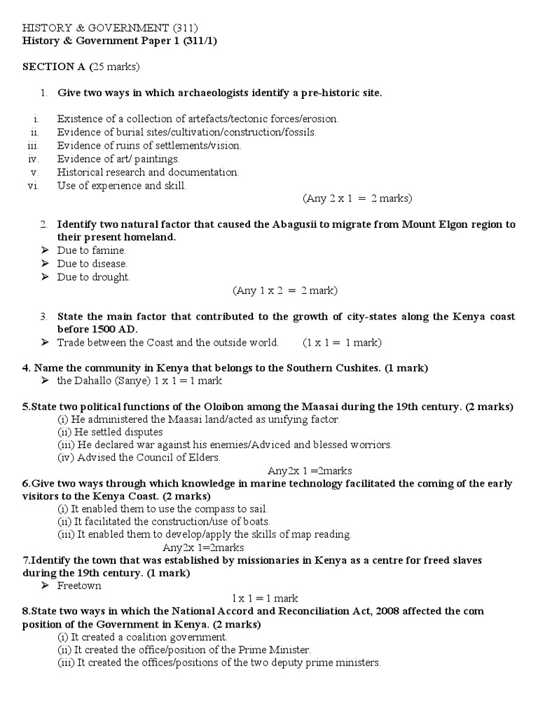 HISTORY pp1 Ms | PDF | Kenya | Human Rights