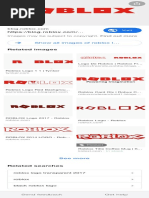 Robux Icon Usage Guidelines | PDF | Icon (Computing) | Adobe Illustrator