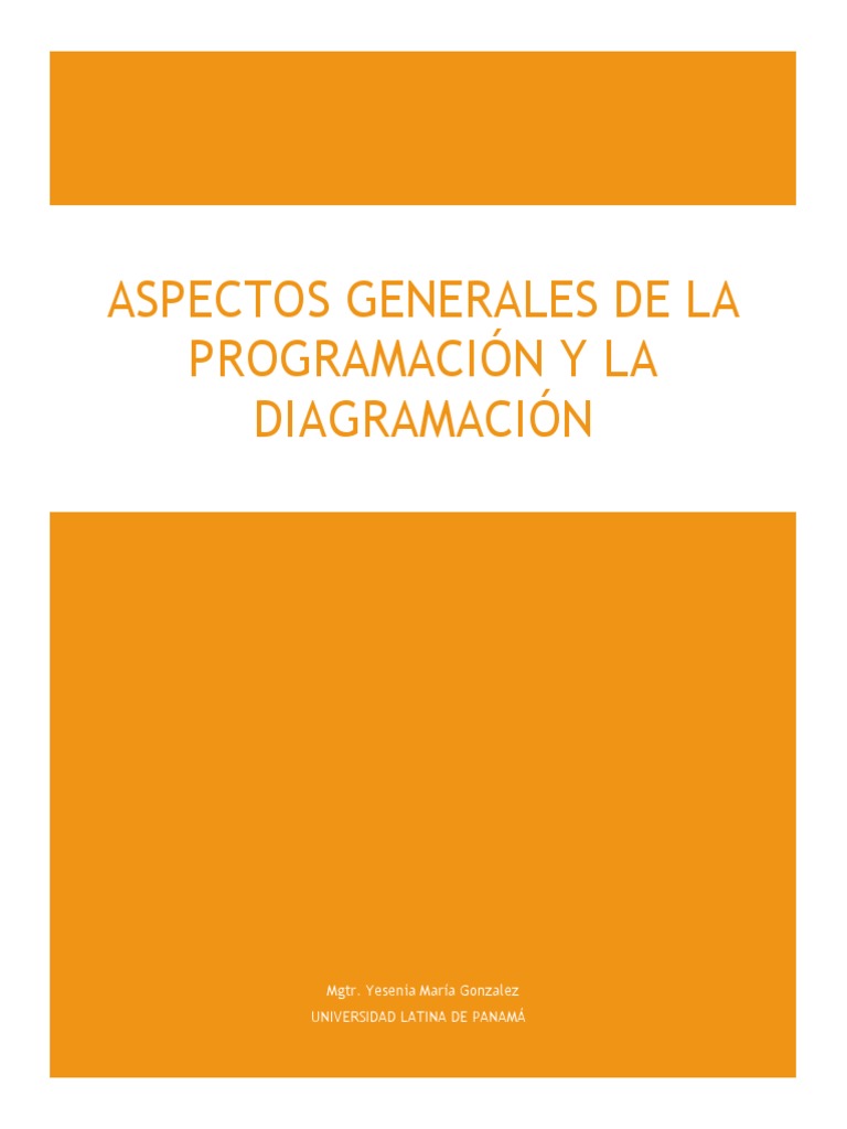 Aspectos Clave de Programación y Diagramación | PDF | Algoritmos ...