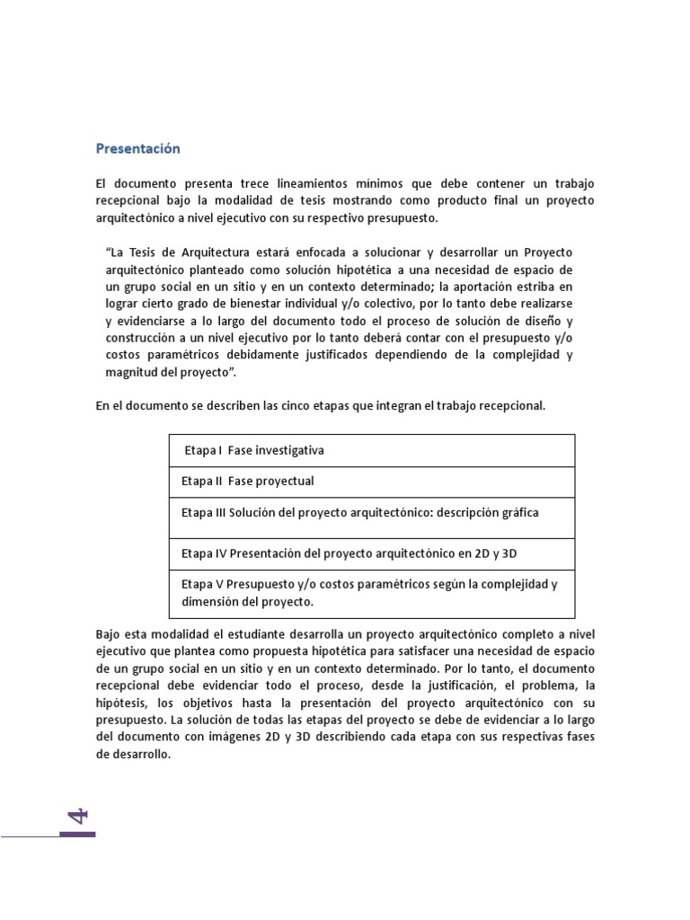 Guia de Tesis | PDF | Diseño | Evaluación