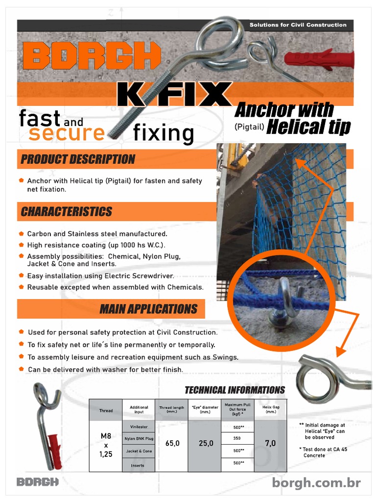 K Fix Catalogo Ing | PDF