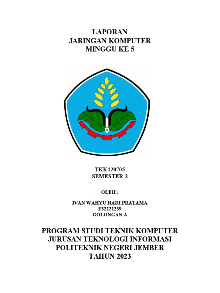 LAPORAN Jarkom | PDF | Ip Address | Distributed Computing Architecture