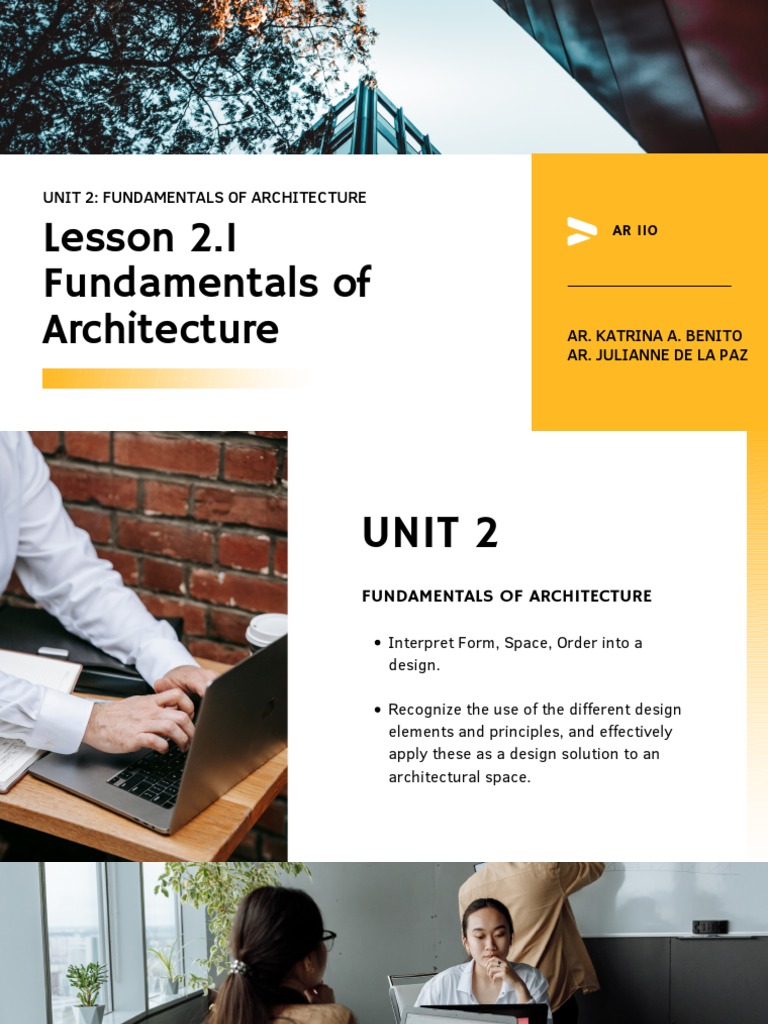 Unit 2: Fundamentals of Architecture | Download Free PDF | Space | Geometry