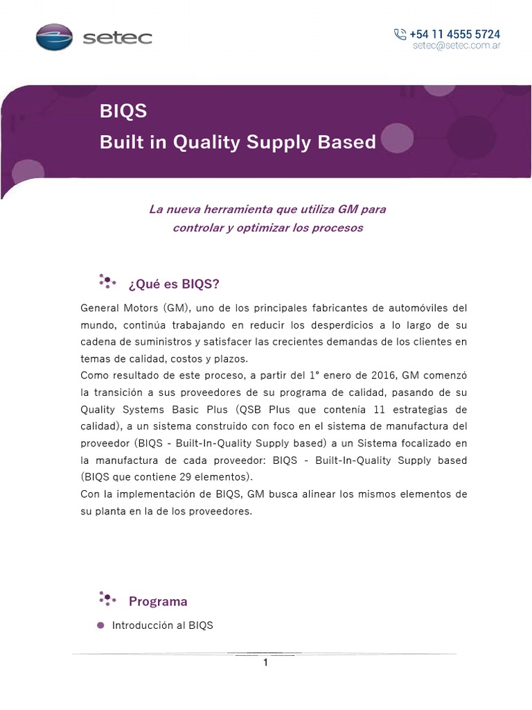 117-BIQS-Built-In-Quality-Supply-based-AC-R-07-R2 | PDF | Business ...