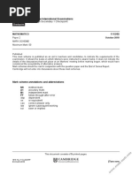 Secondary Checkpoint - Math (1112) October 2015 Paper 1 MS PDF | PDF ...