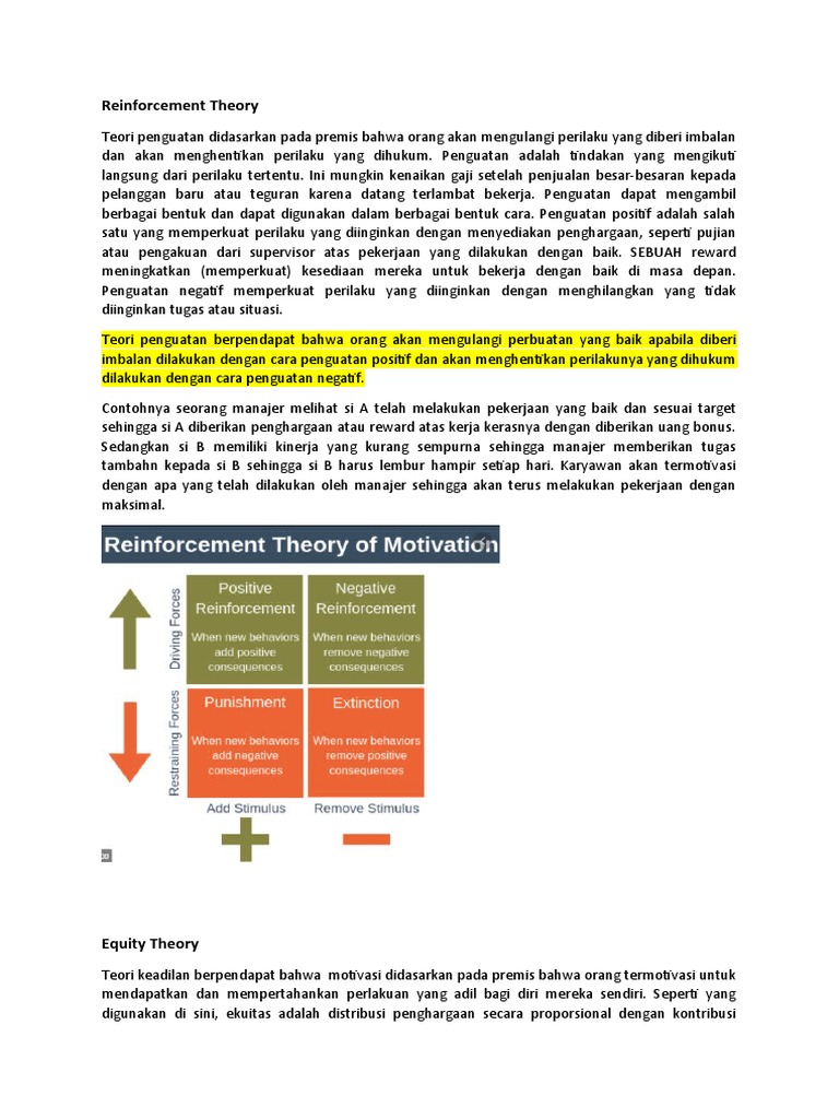 Motivation Theory Gerry | PDF | Karier & Perkembangan