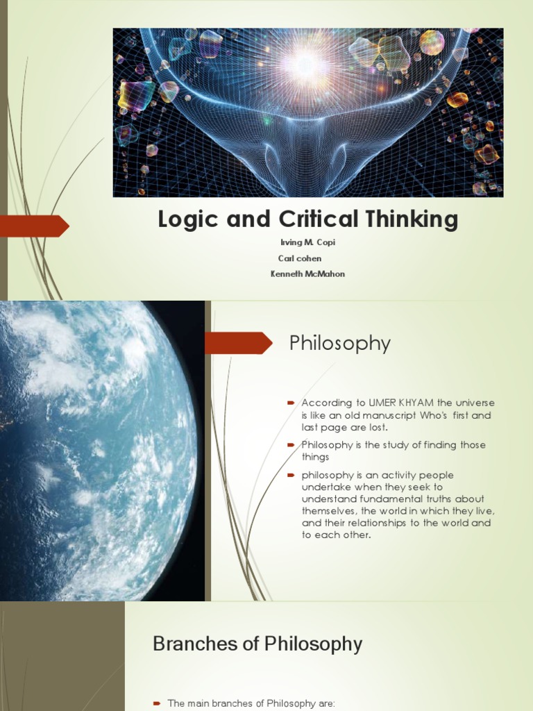 Introduction To Logic Irving M. Copi Carl Cohen Kenneth McMahon Fourteenth Edition | PDF ...