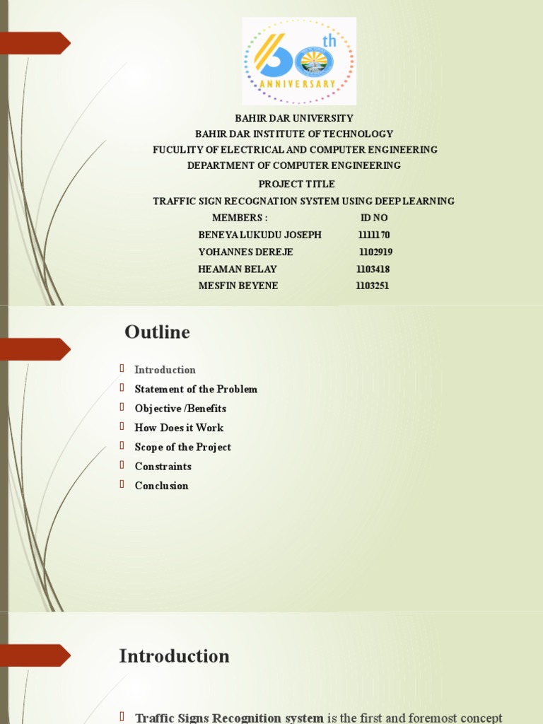 Development of a Traffic Sign Recognition System Using Deep Learning ...