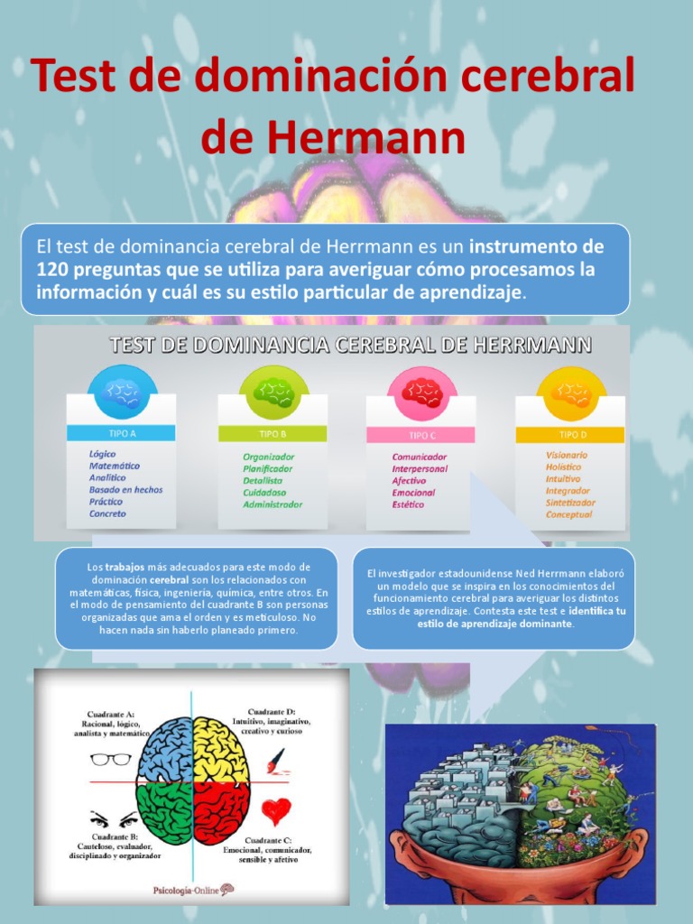 Test de Dominancia Cerebral de Herrmann | PDF