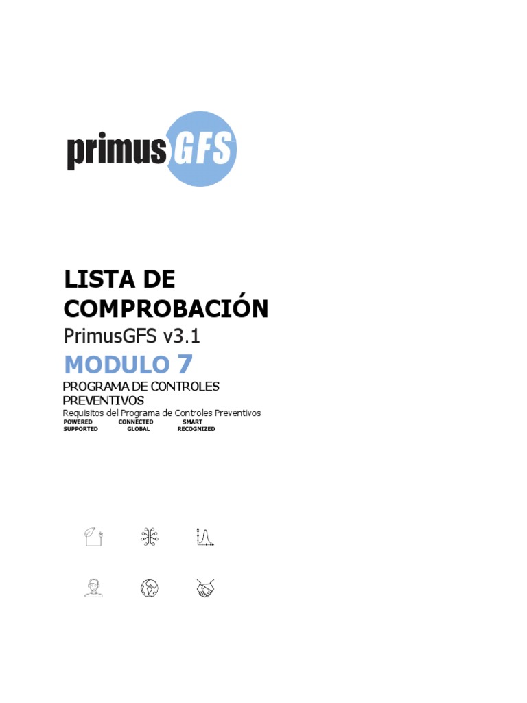 Primus GFS - Checklist - Mod7 - 05092019 - Esp | PDF | Análisis de ...