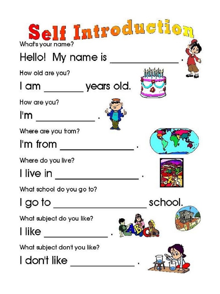 Self Introduction | PDF