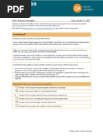 Cno Learning Plan | PDF | Nursing | Goal