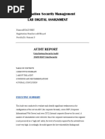 Web Server Audit Checklist | PDF | Operating System | Web Server