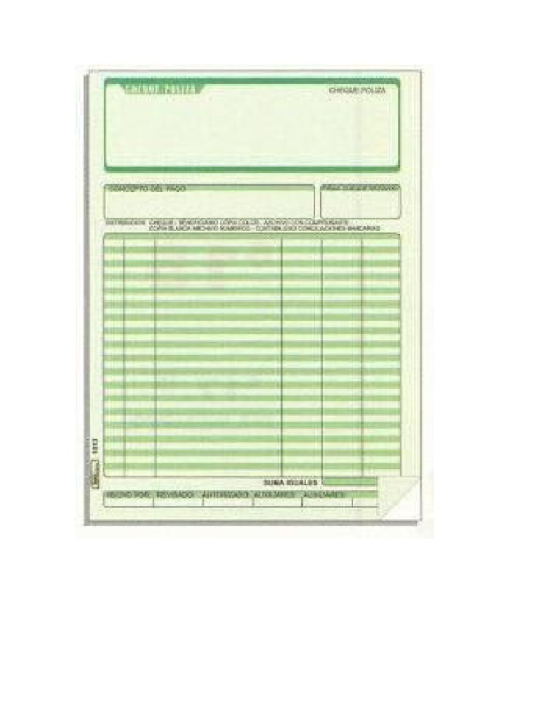 Poliza Cheque | PDF