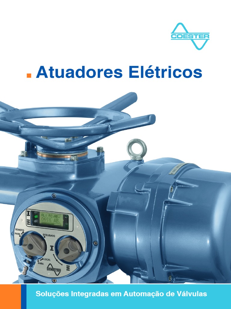Atuadores Elétricos Soluções Integradas em Automação de Válvulas ...