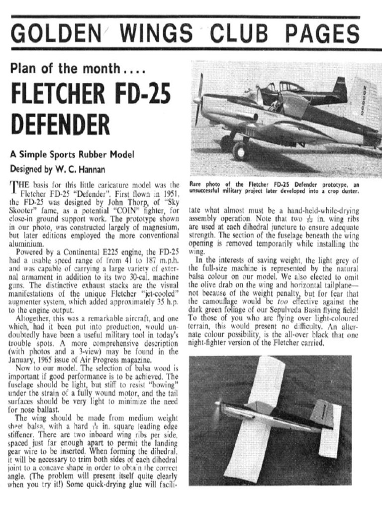 Fletcher Defender Oz4057 Article | PDF