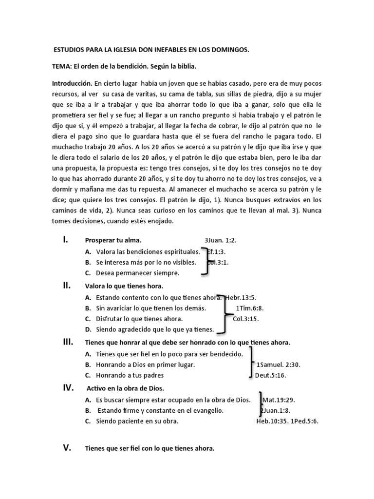 Predicaciones de Los Dias Domingos | PDF | Iglesia cristiana | Jesús