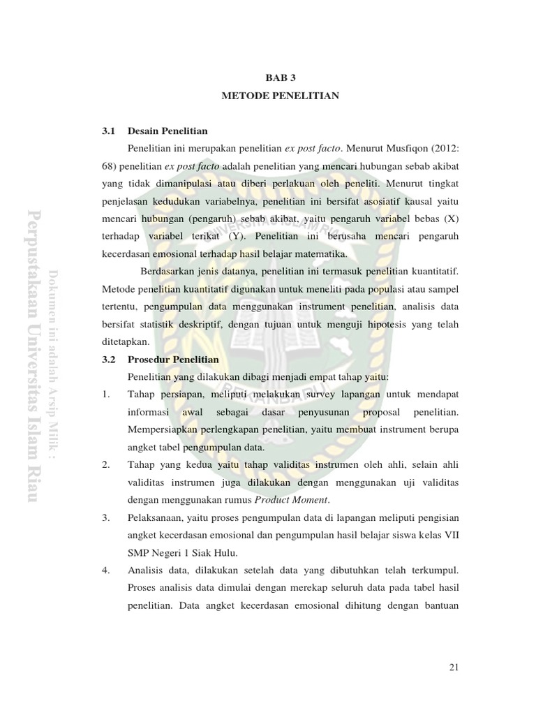 Bab 3 Metode Penelitian | PDF