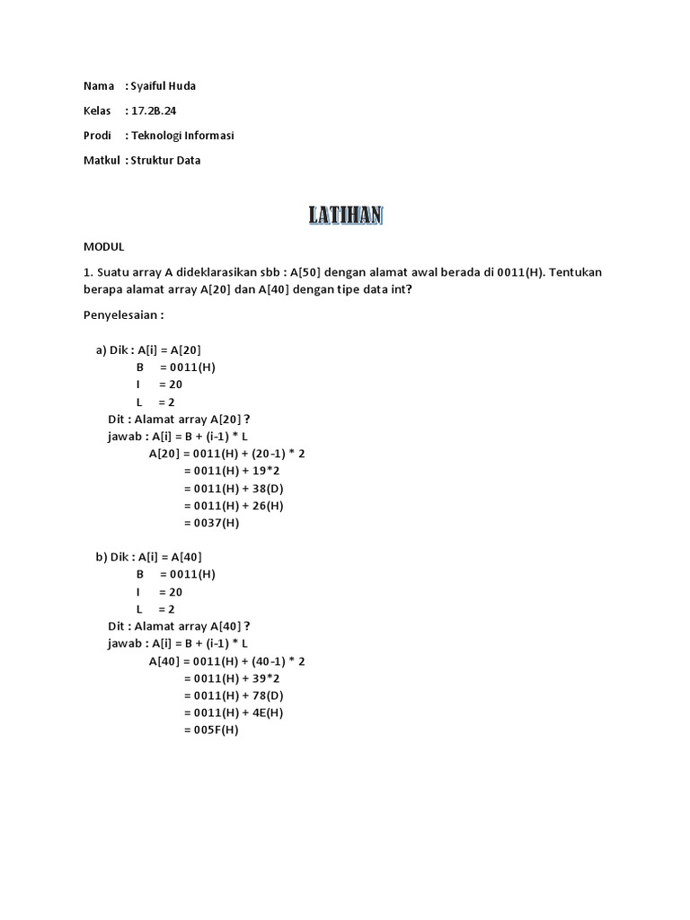 Syaiful Huda Tugas 1 17.2B.24 | PDF