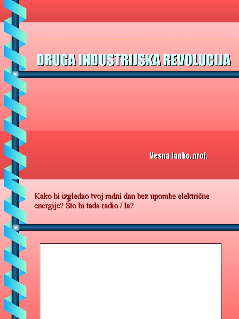Druga Industrijska Revolucija | PDF