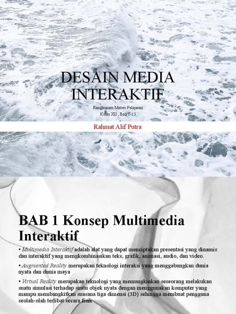 Desain Media Interaktif | PDF