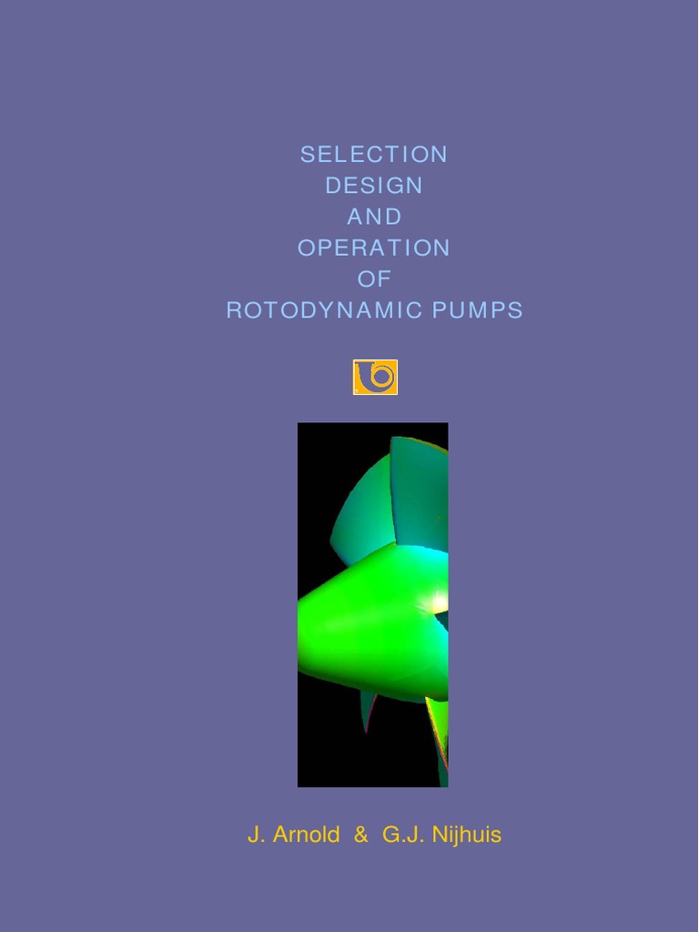 Selection - Design and Operation of Rotodynamic Pumps - 2004 | PDF ...