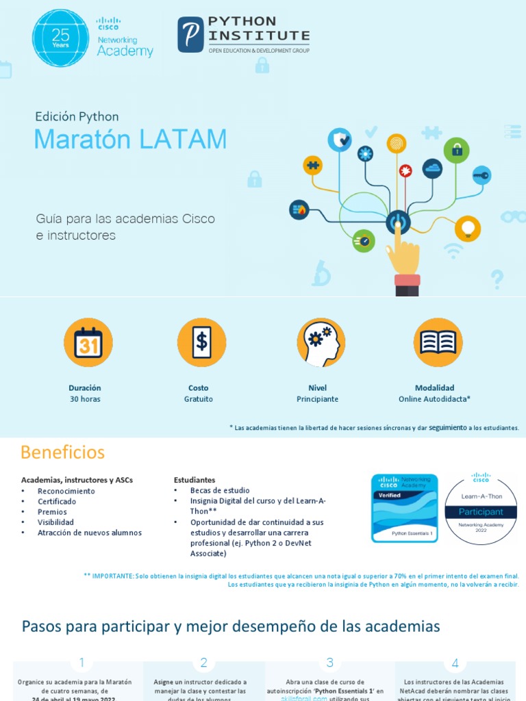 Short - ES - Maratón Latam 2023 - PPT General - FINAL | PDF | Python (lenguaje de programación ...