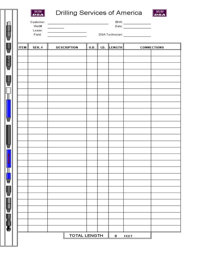 BHA Sheet | PDF