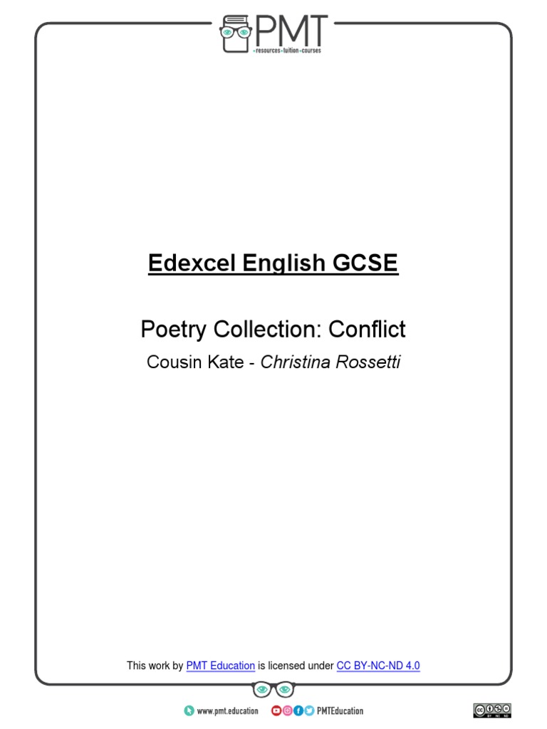 Cousin Kate - Christina Rossetti | PDF | Poetry | Linguistics