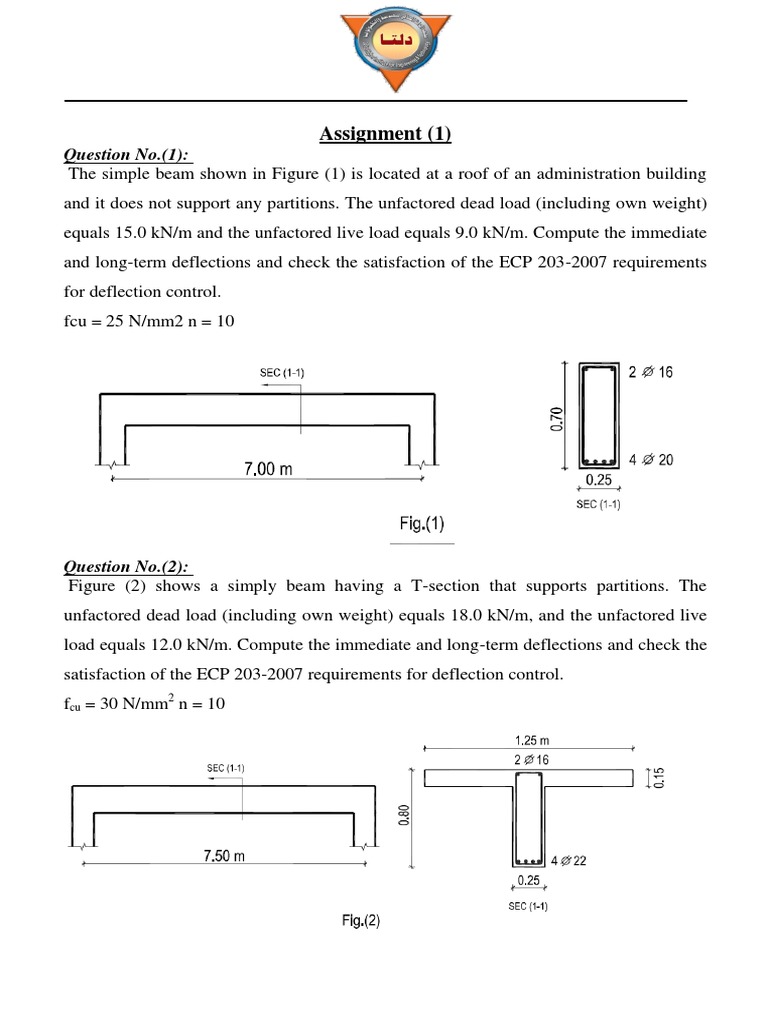 Assignment (1) : Question No. | PDF | Teaching Methods & Materials | Science & Mathematics
