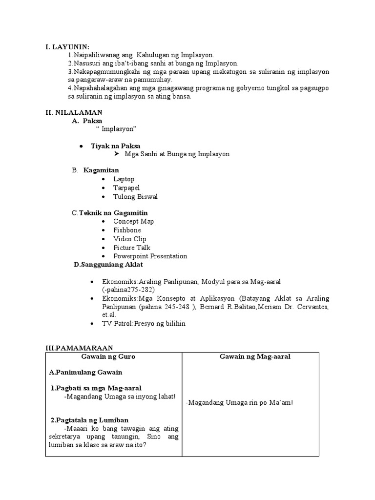 Araling Panlipunan DLP | PDF