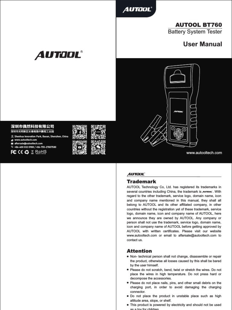 bt760 Manual | PDF | Electric Motor | Electric Generator