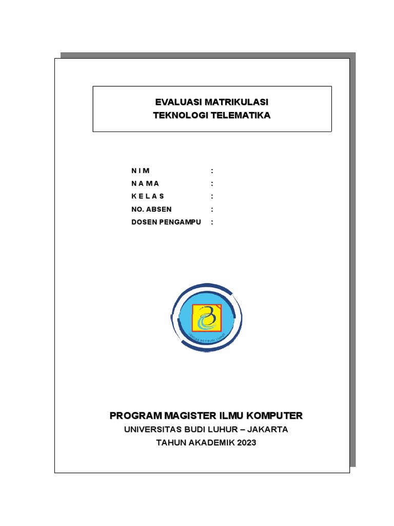 Template Tugas | PDF