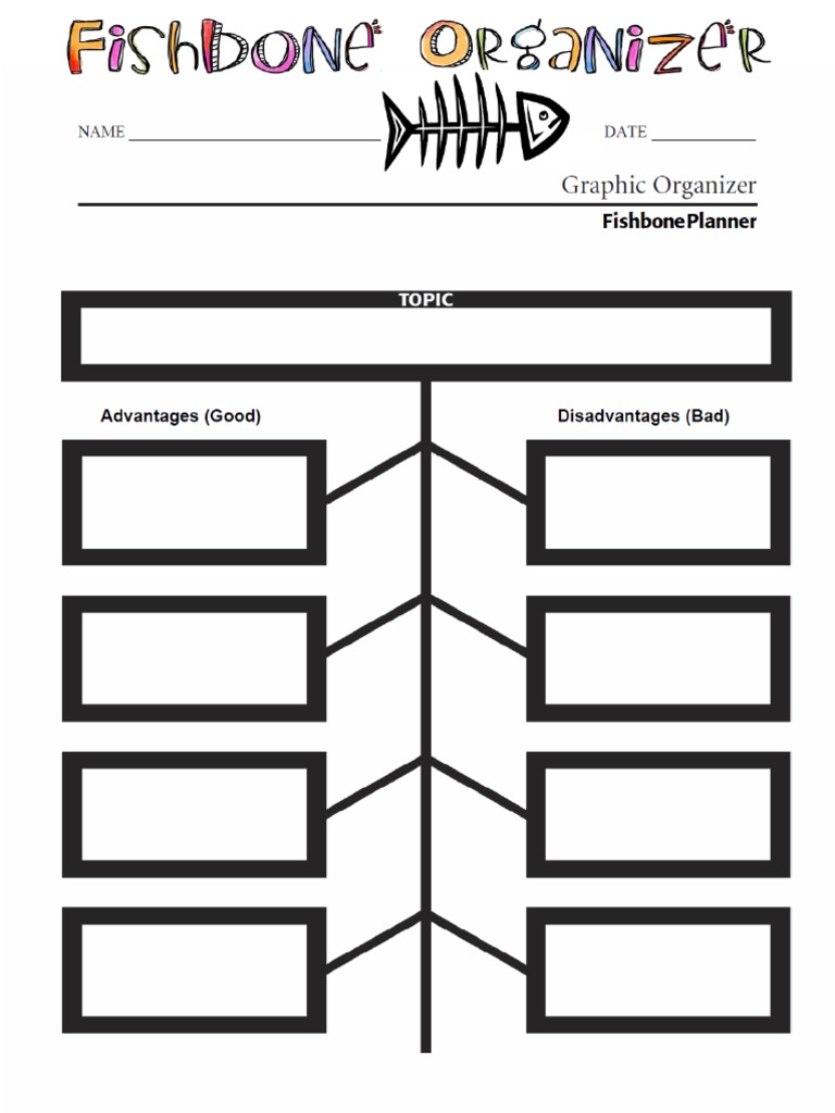 Fishbone Organizer 1 | PDF
