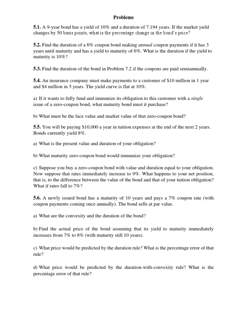 Problems-Chapter 5 | PDF