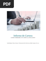 Actividad 4 - Evidencia 2. INFORME DE CARTERA | PDF | Economias | Business