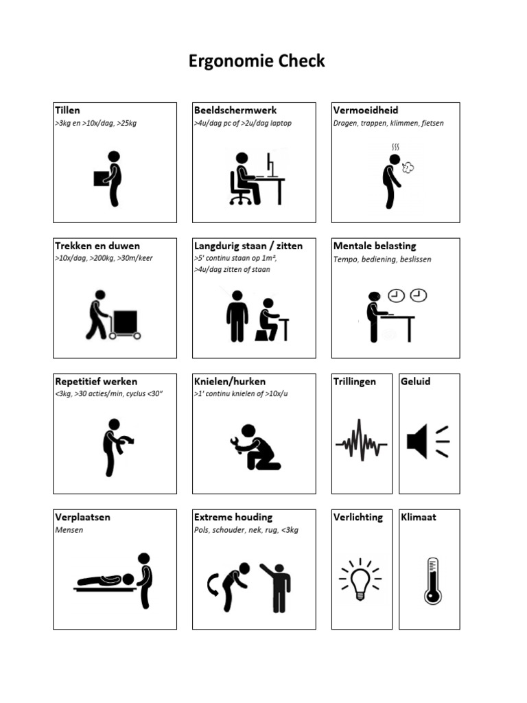 Ergonomie Check | PDF