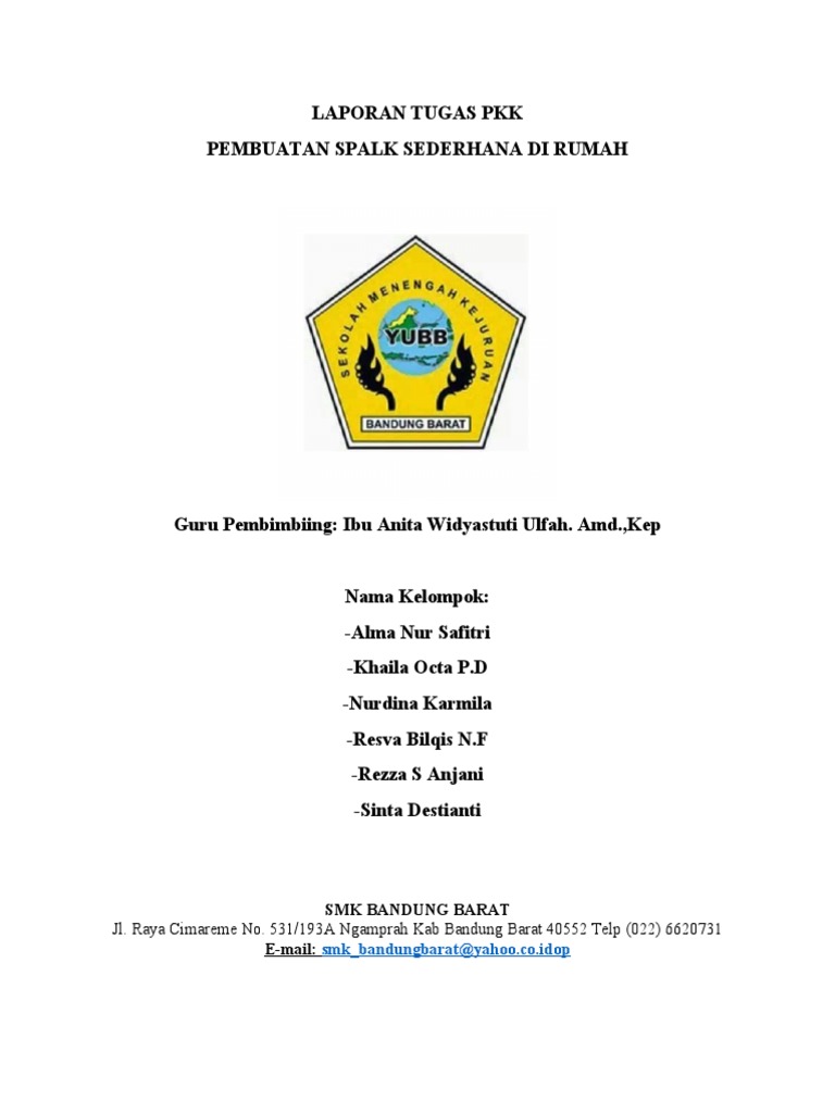 Laporan Tugas PKK | PDF