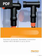Raychem RSTI Screened Connectors 1250A | PDF | Electrical Connector ...