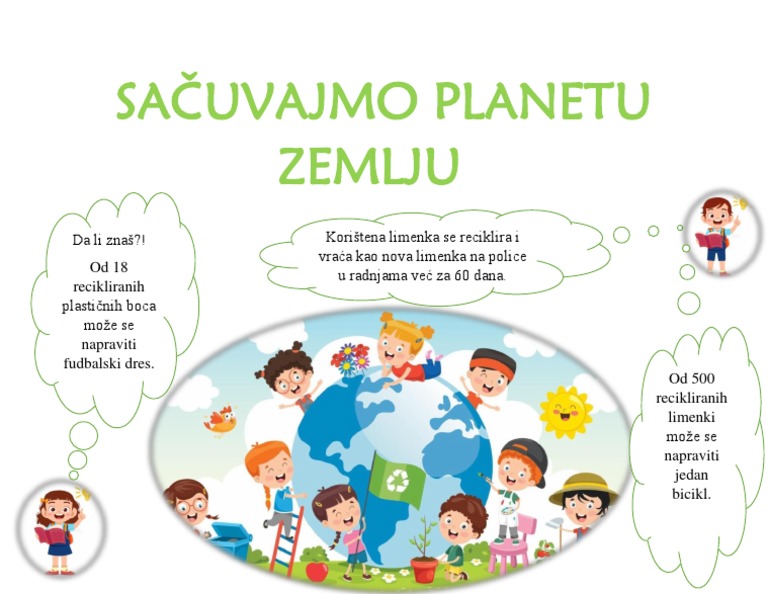 SAČUVAJMO PLANETU ZEMLJU | PDF