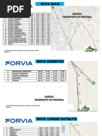 Horarios de Transporte Flex Norte | PDF
