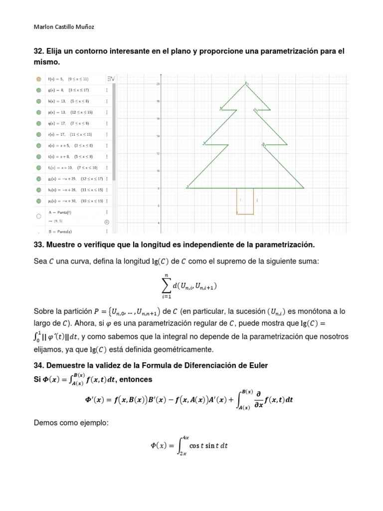 Tarea 3 Compleja | PDF | Integral | Geometría