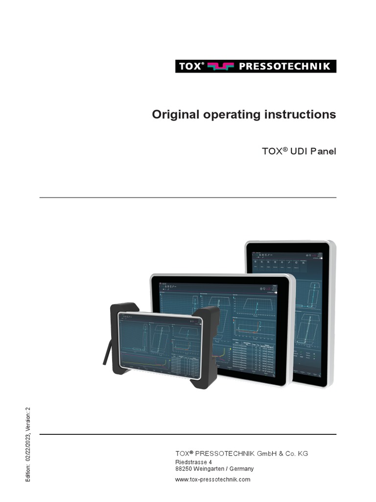 TOX Manual TOX | PDF | Electrician | Electrical Connector