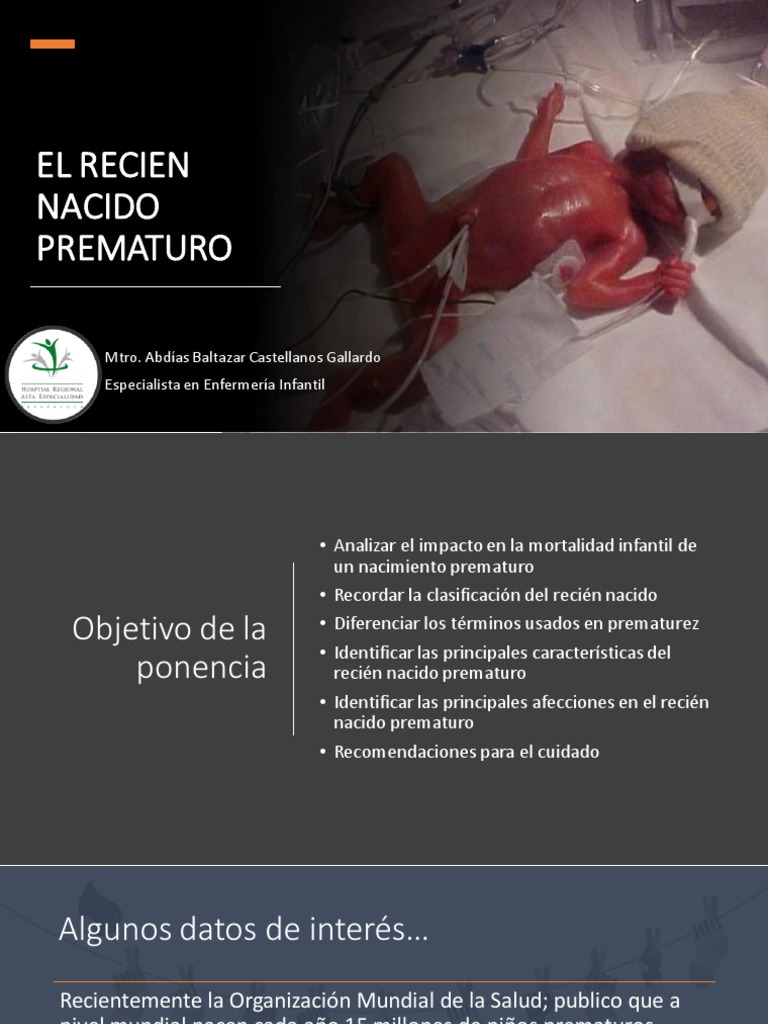 El Recien Nacido Prematuro | PDF | Parto prematuro | El embarazo