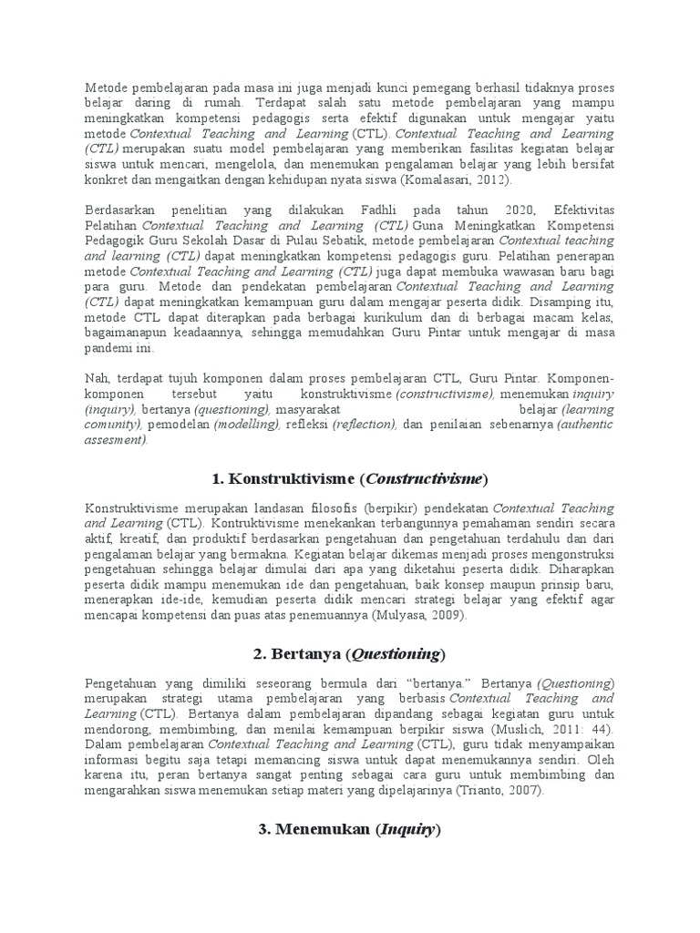 Konstruktivisme (Constructivisme) | PDF