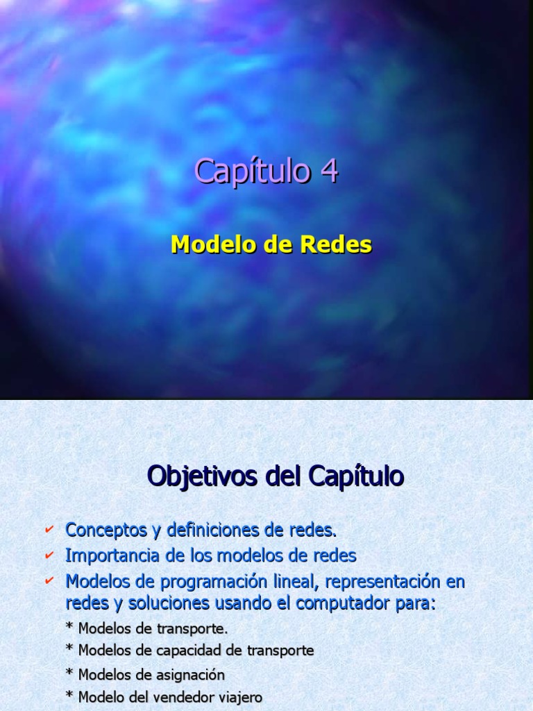 Modelos de Redes en Programación Lineal | PDF | Inventario ...