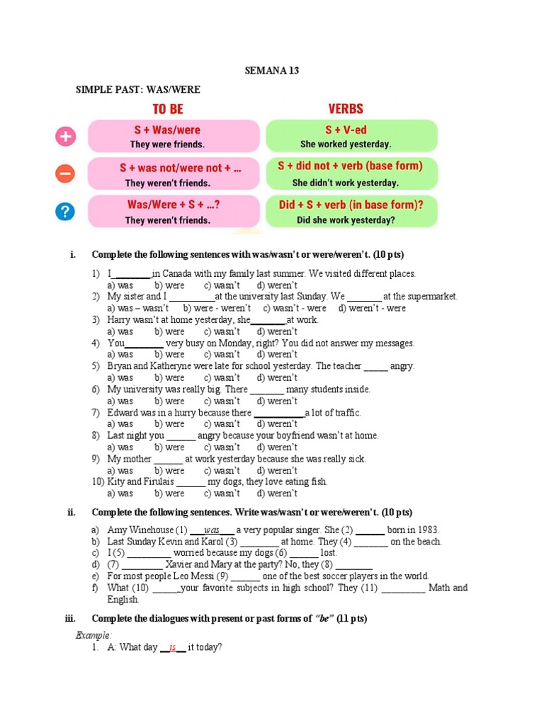 Semana 13 | PDF | Language Arts & Discipline | Home & Garden